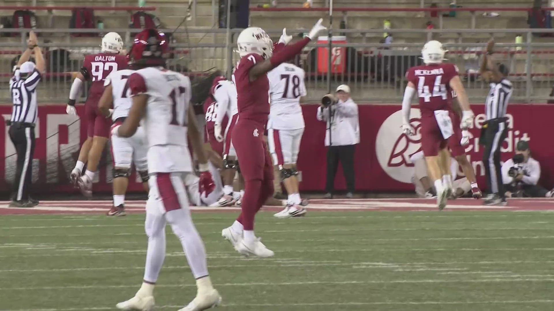 Washington State improves offense against North Texas | krem.com