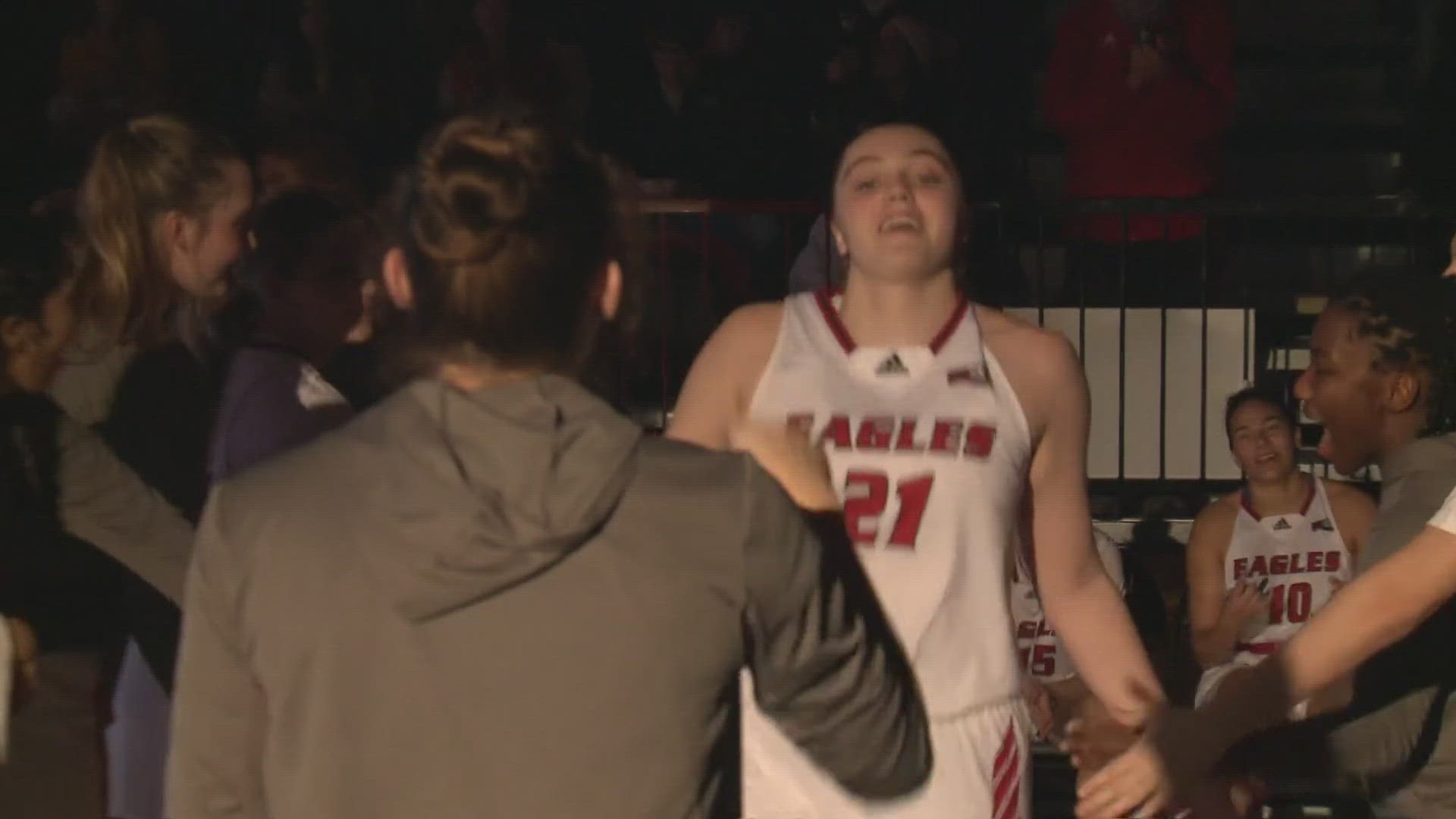 EWU women's basketball tops Omaha 96-82 at home | krem.com