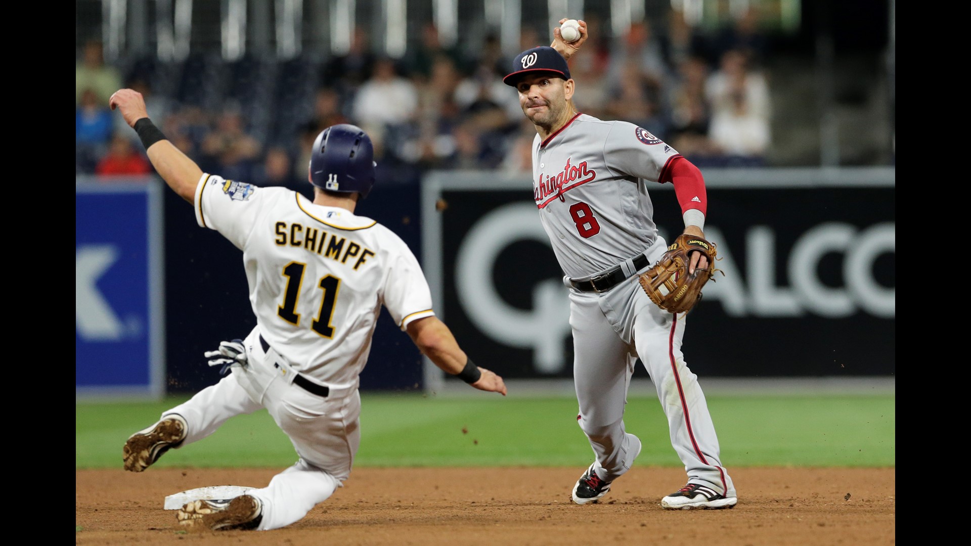 Padres' Johnson shows progress in 8-5 loss to Nationals | krem.com