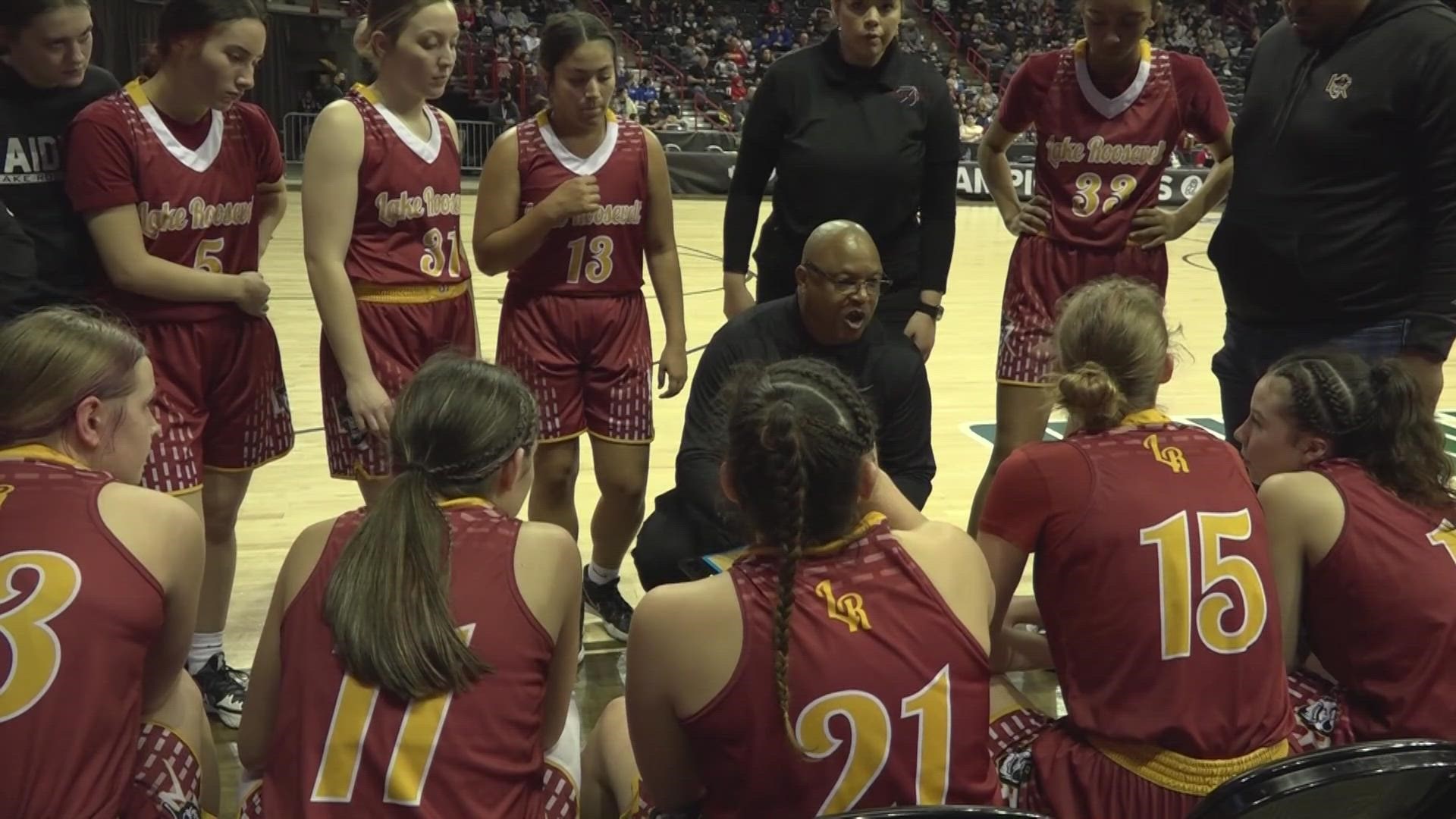 Okanogan vs Lake Roosevelt: Basketball Highlights | Washington State 2B ...