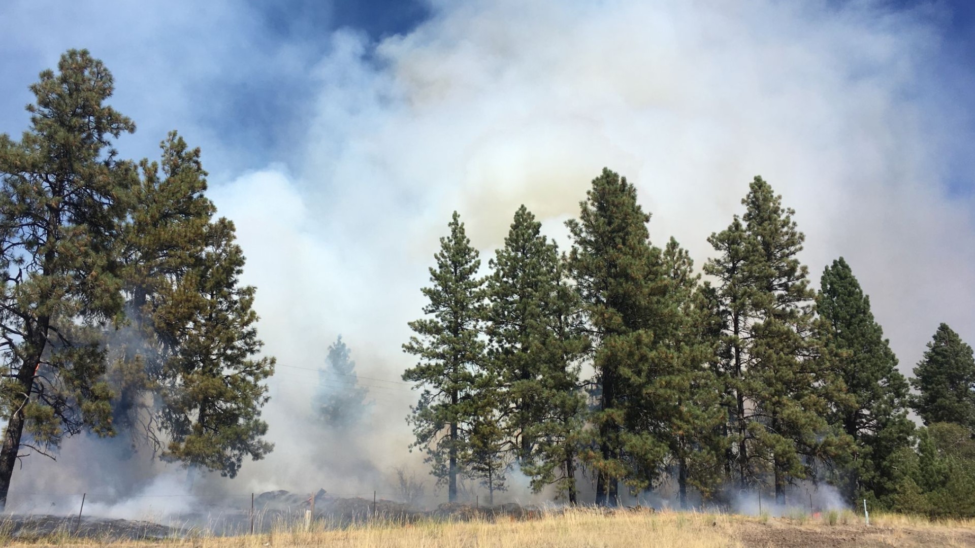 Evacuations orders lifted for Bartholomew Fire, 100% contained | krem.com