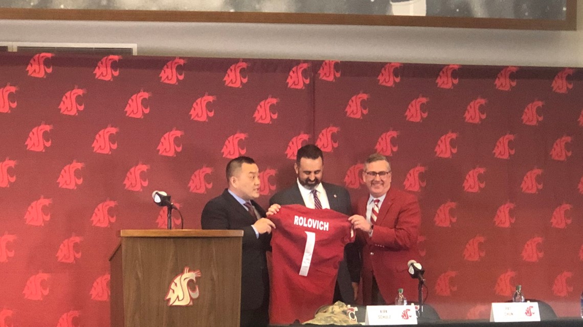 'This is an amazing place': Rolovich speaks to media for first time as ...