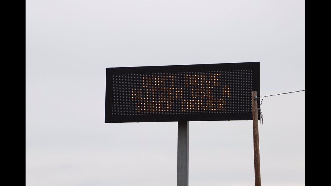 Photos: Festive WSDOT road signs promote safety | krem.com