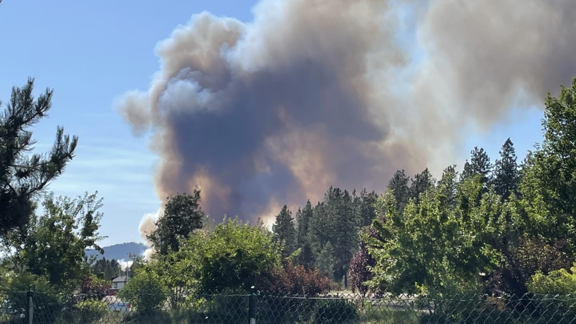 Wildfire forces Silverwood Theme Park evacuations | krem.com