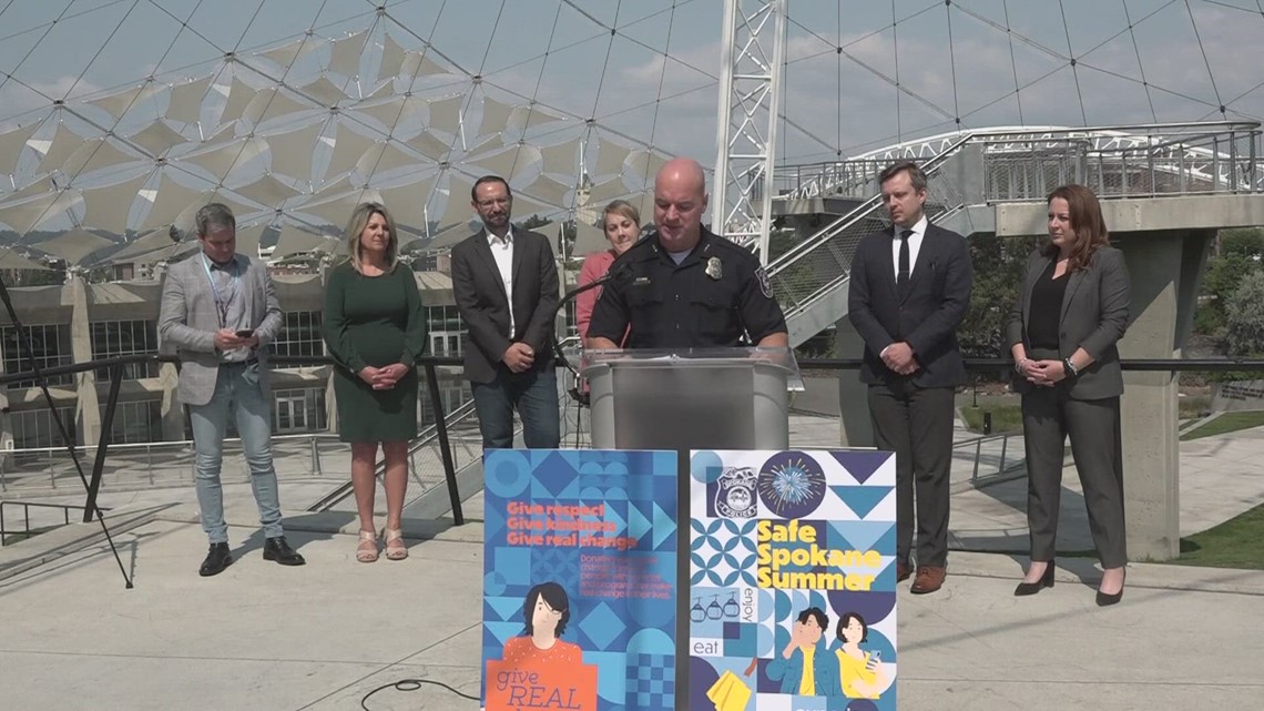 Spokane mayor, police chief announce initiative for safe downtown ...