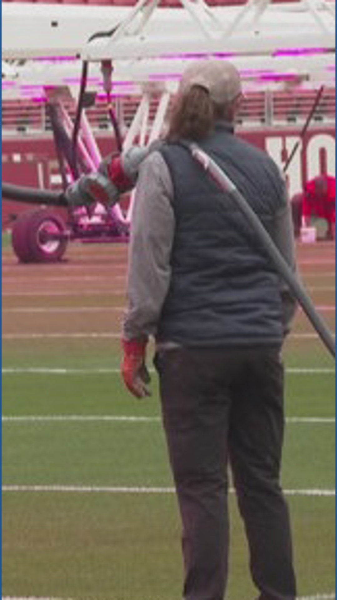 Field crews getting Levi's Stadium ready for Super Bowl LX | krem.com