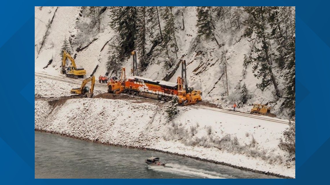 Locomotive could be removed from Kootenai River by February after ...