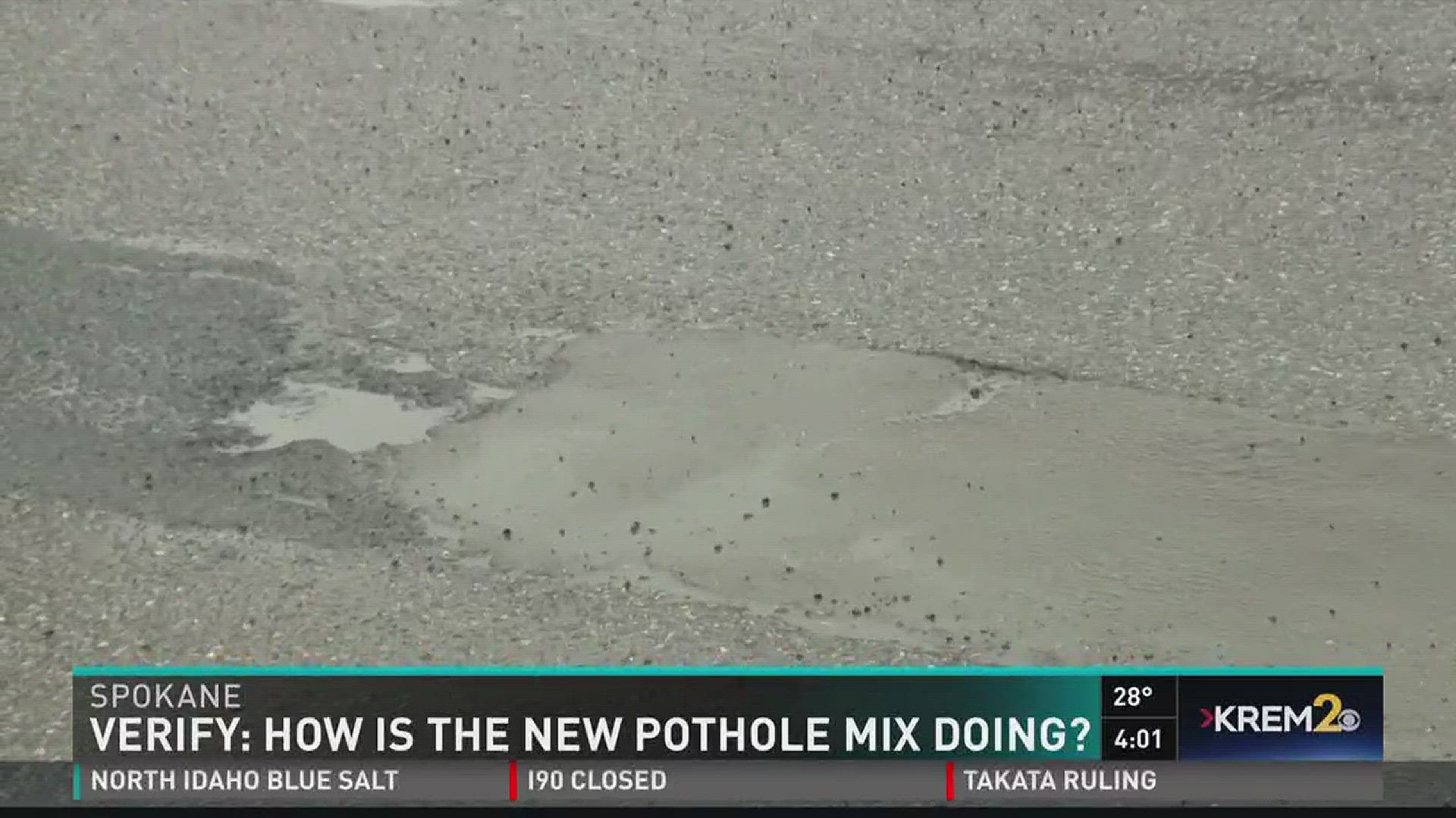 Verify: Is the new mix to fill potholes in Spokane working? | krem.com