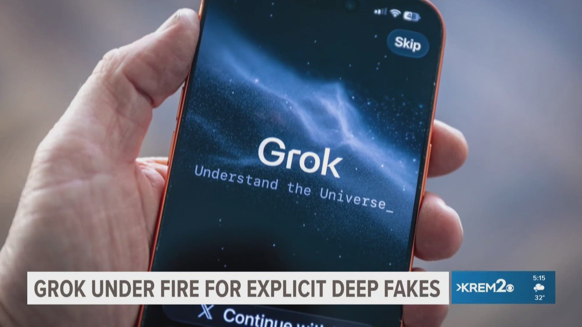 Grok under fire for explicit deep fakes | krem.com