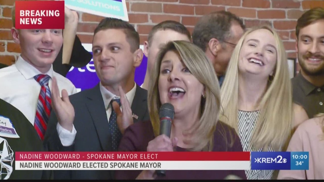 Nadine Woodward wins 2019 Spokane Mayor race | krem.com