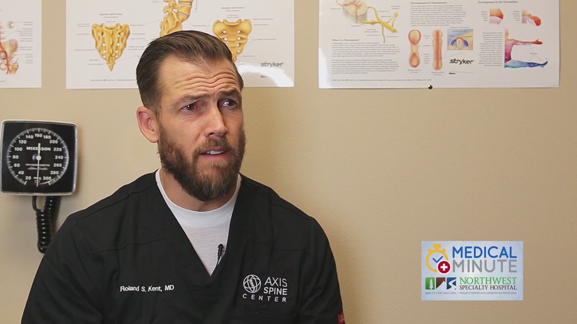 Dr. Roland Kent talks about advancements in spine care. | krem.com