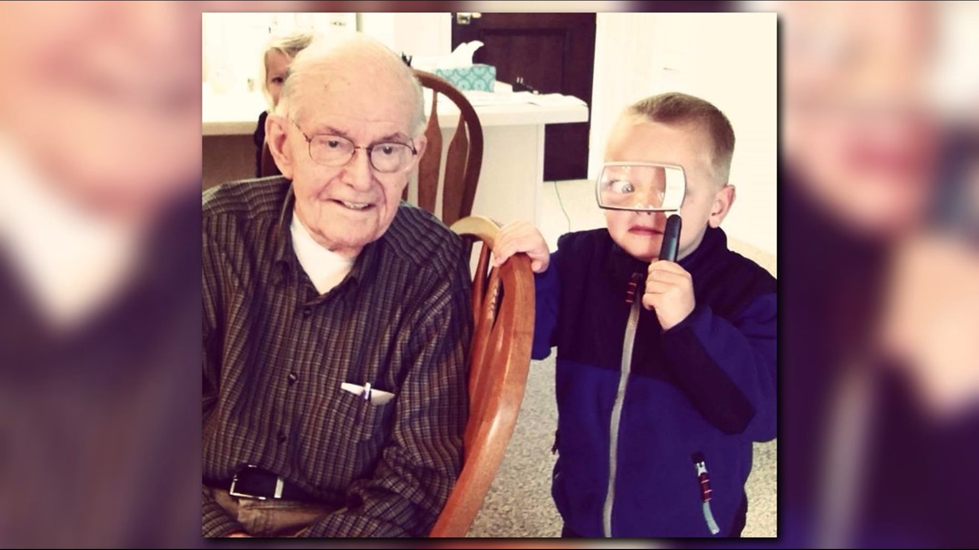 PHOTOS: Emmett and Erling's Goodbye | krem.com
