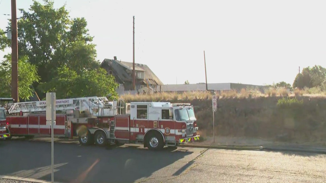 Spokane Fire Department responds to six fires in downtown Spokane area ...