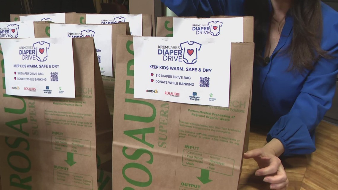 KREM Cares Diaper Drive 2024 | How to Donate | krem.com