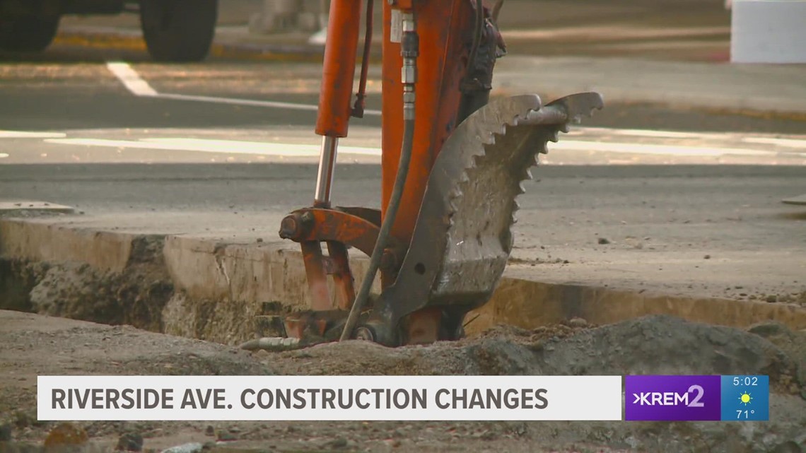 Final phase of Riverside construction project begins | krem.com