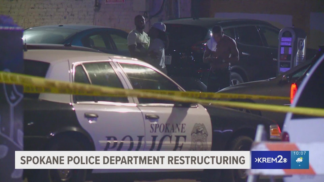 Spokane Police Department restructures to put more police on patrol ...