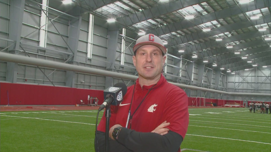 Jake Dickert announces WSU Quarterback John Mateer will enter the ...