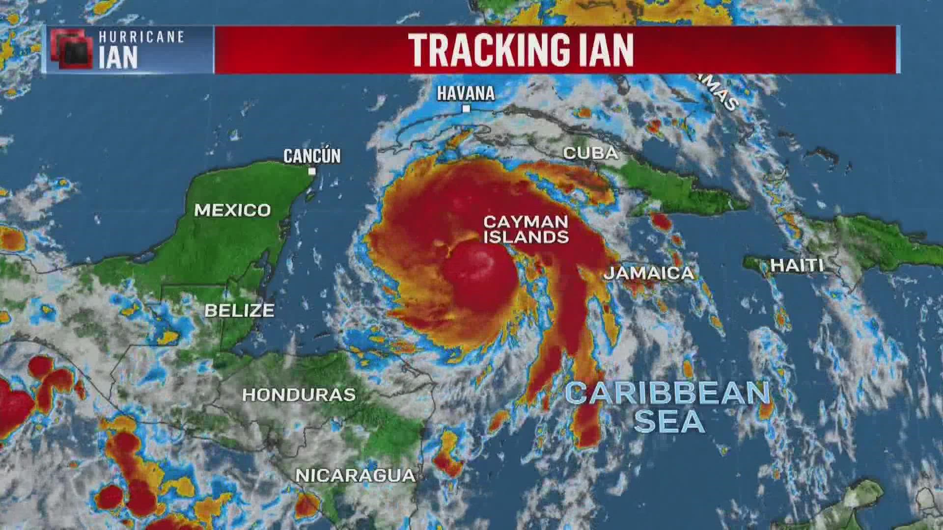 Hurricane Ian nears Cuba on path to strike Florida as Cat 4 | krem.com