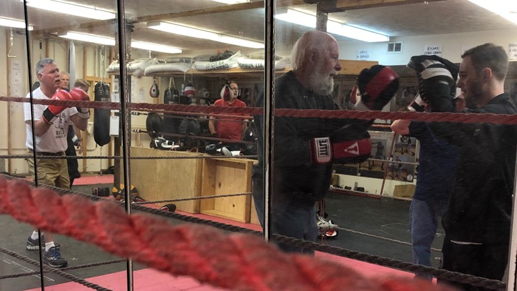 Spokane Valley boxing class helps reduce symptoms of Parkinson's | krem.com