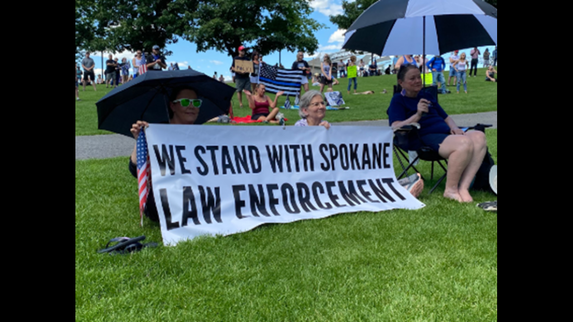 ‘We’re not racist’: Spokane police grateful for law enforcement support ...