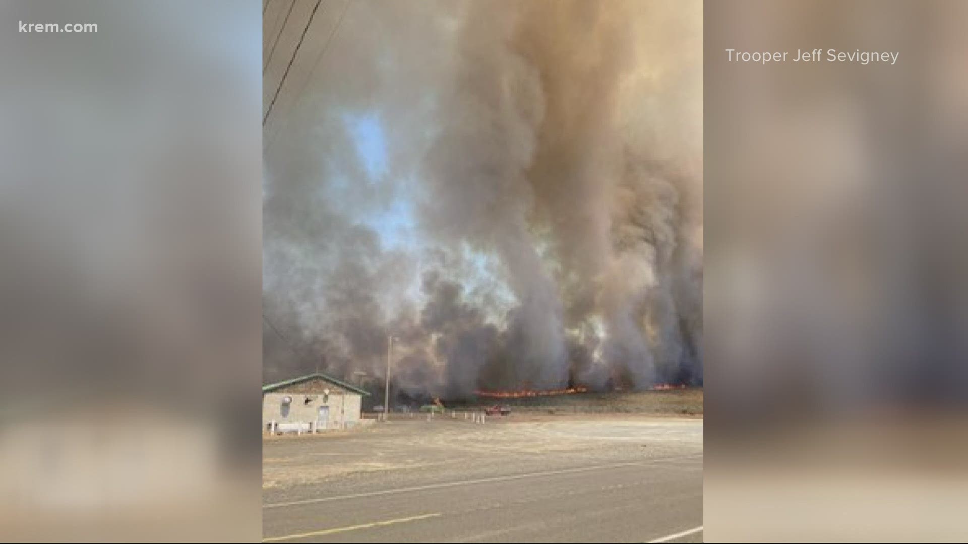 Lind Fire in Adams County 90% contained, evacuations lifted | krem.com