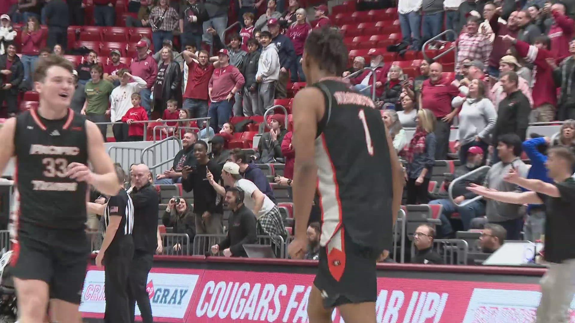 Pacific beats WSU in 95-94 OT win | krem.com