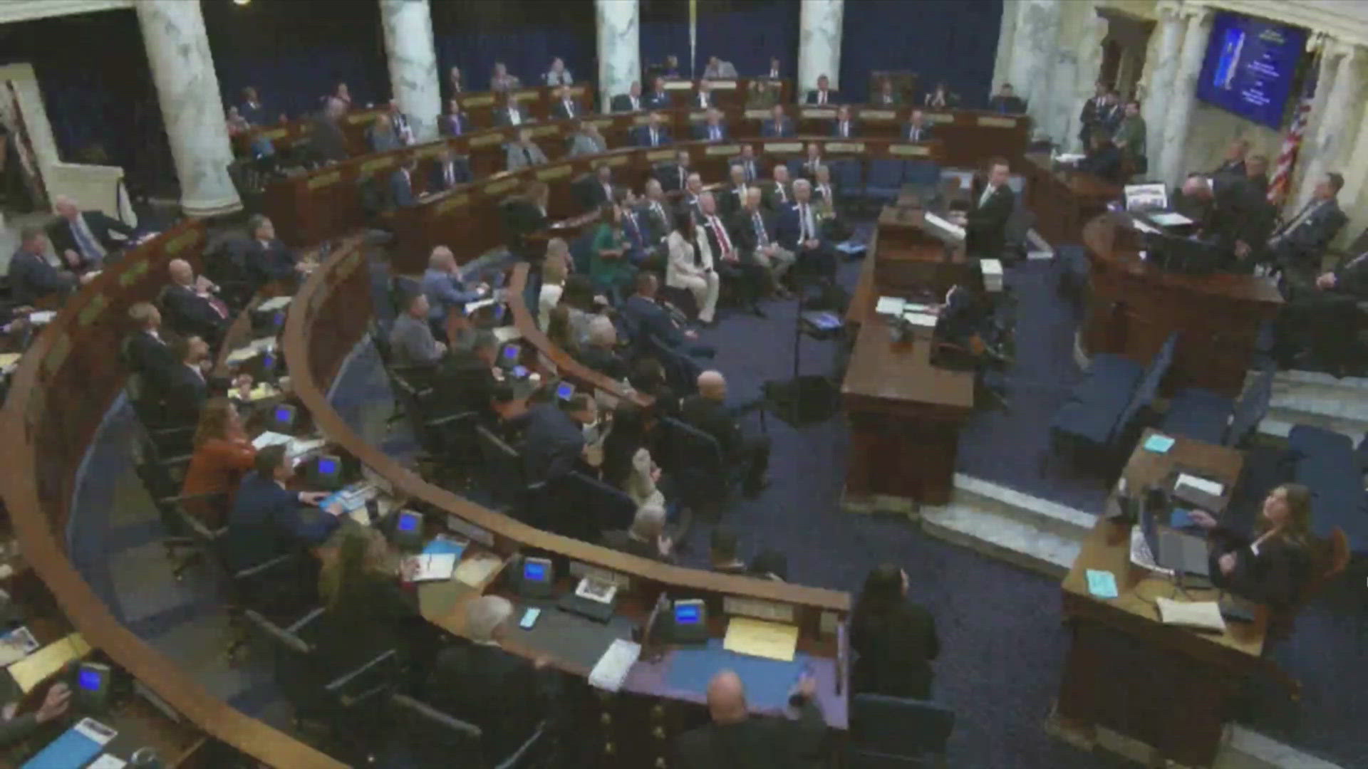 Idaho Governor Brad Little delivering annual State of the State address ...