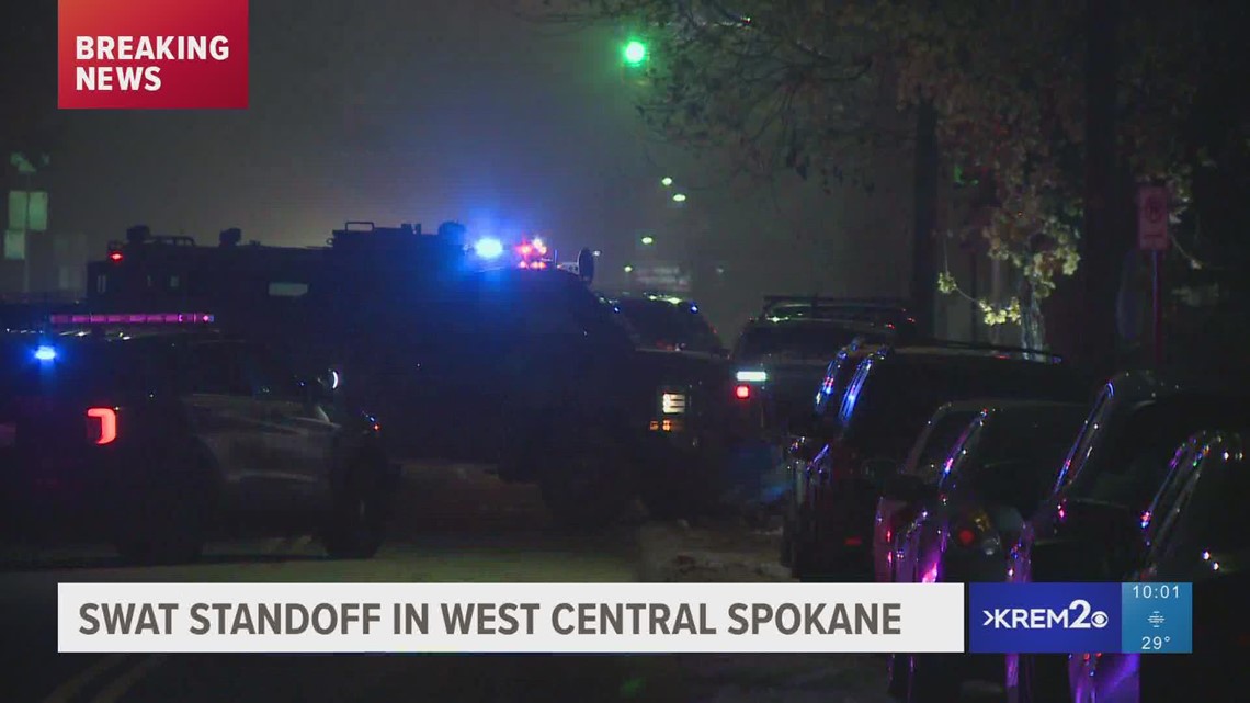 Spokane police, sheriff's deputies surrounding home in West Central ...