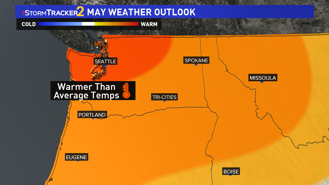 May weather outlook warm for the Inland Northwest | krem.com