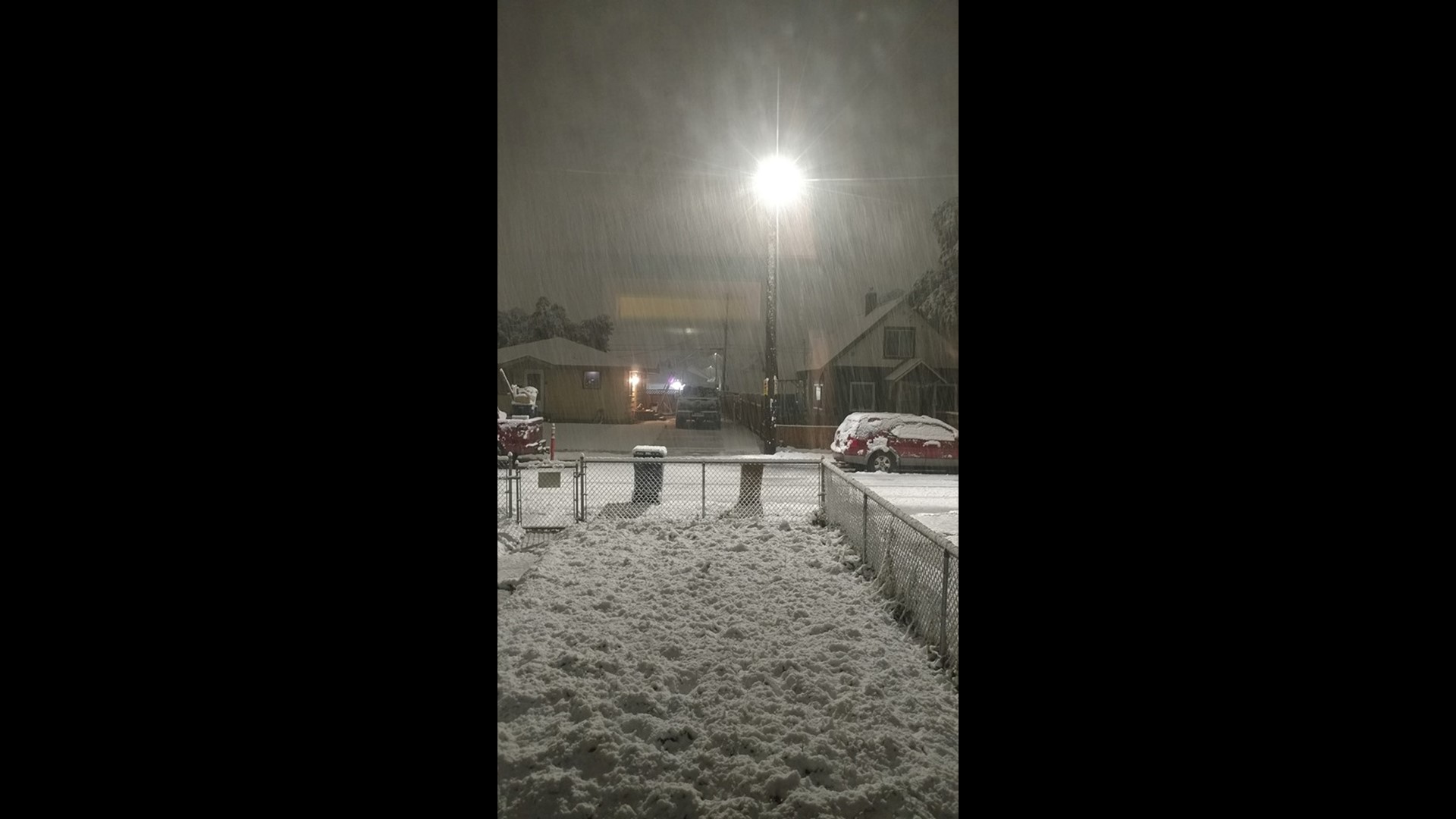 Record-breaking 4 inches of snow falls overnight in Spokane area | krem.com