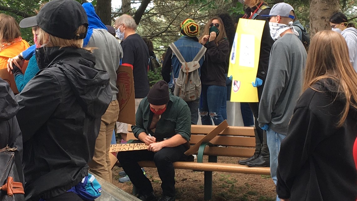 Thousands protest in downtown Spokane over police brutality | krem.com