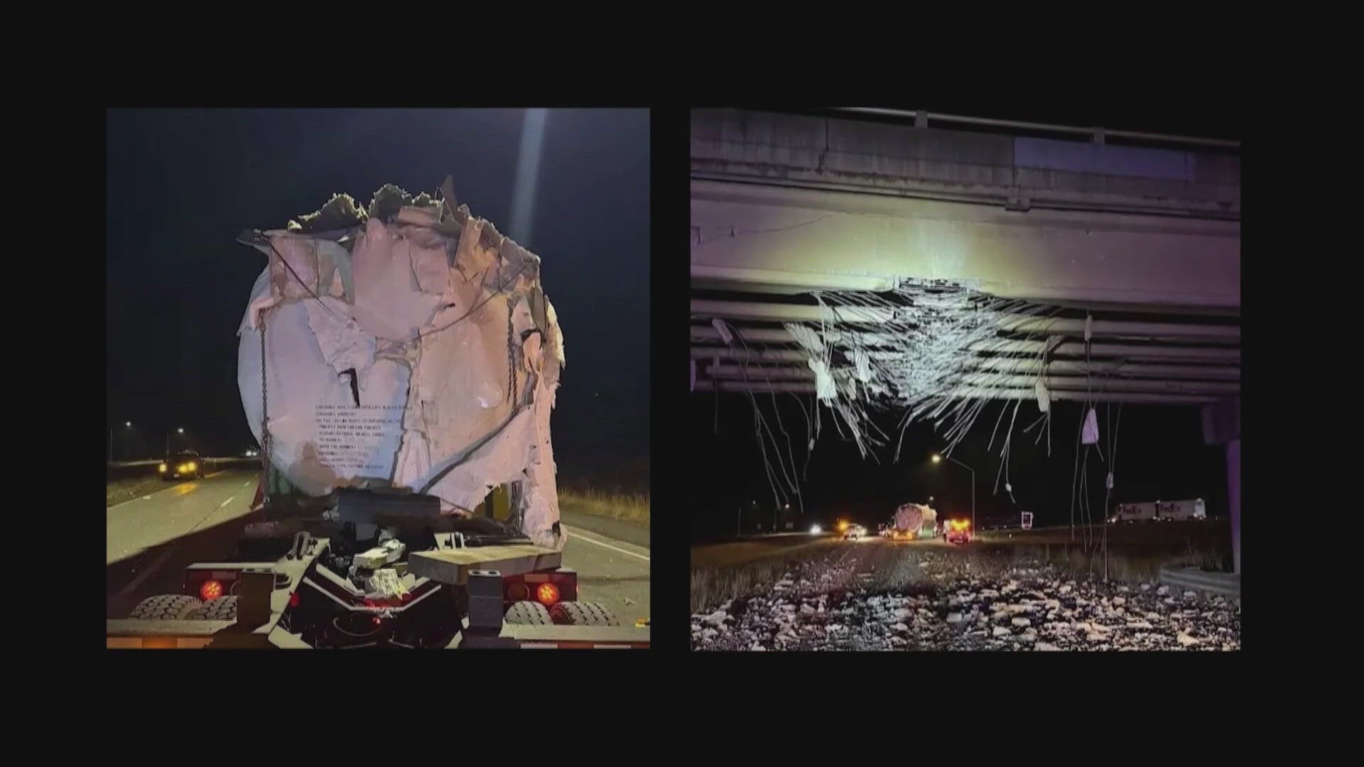 Sources: I-90 overpass crash near Cle Elum was captured on video | krem.com