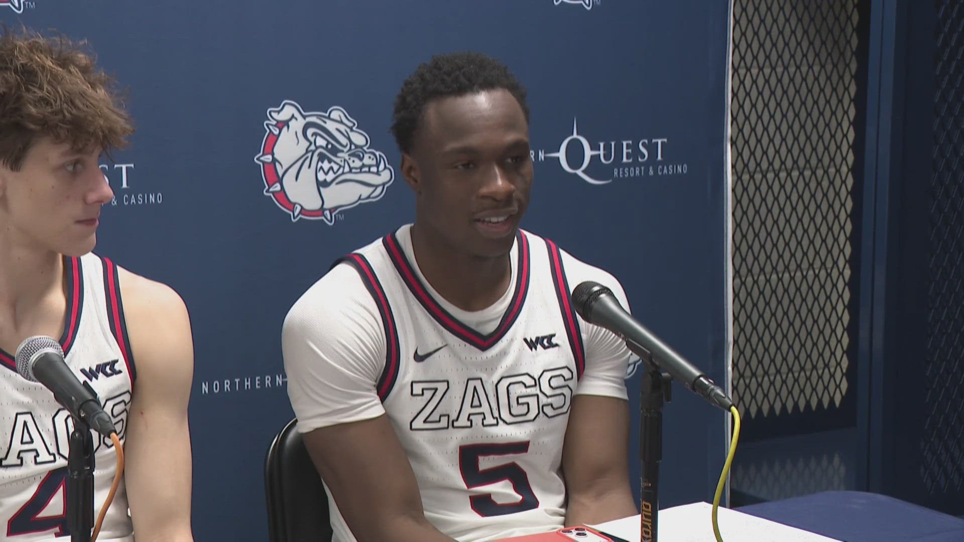 Gonzaga starting wing Emmanuel Innocenti entering transfer portal ...