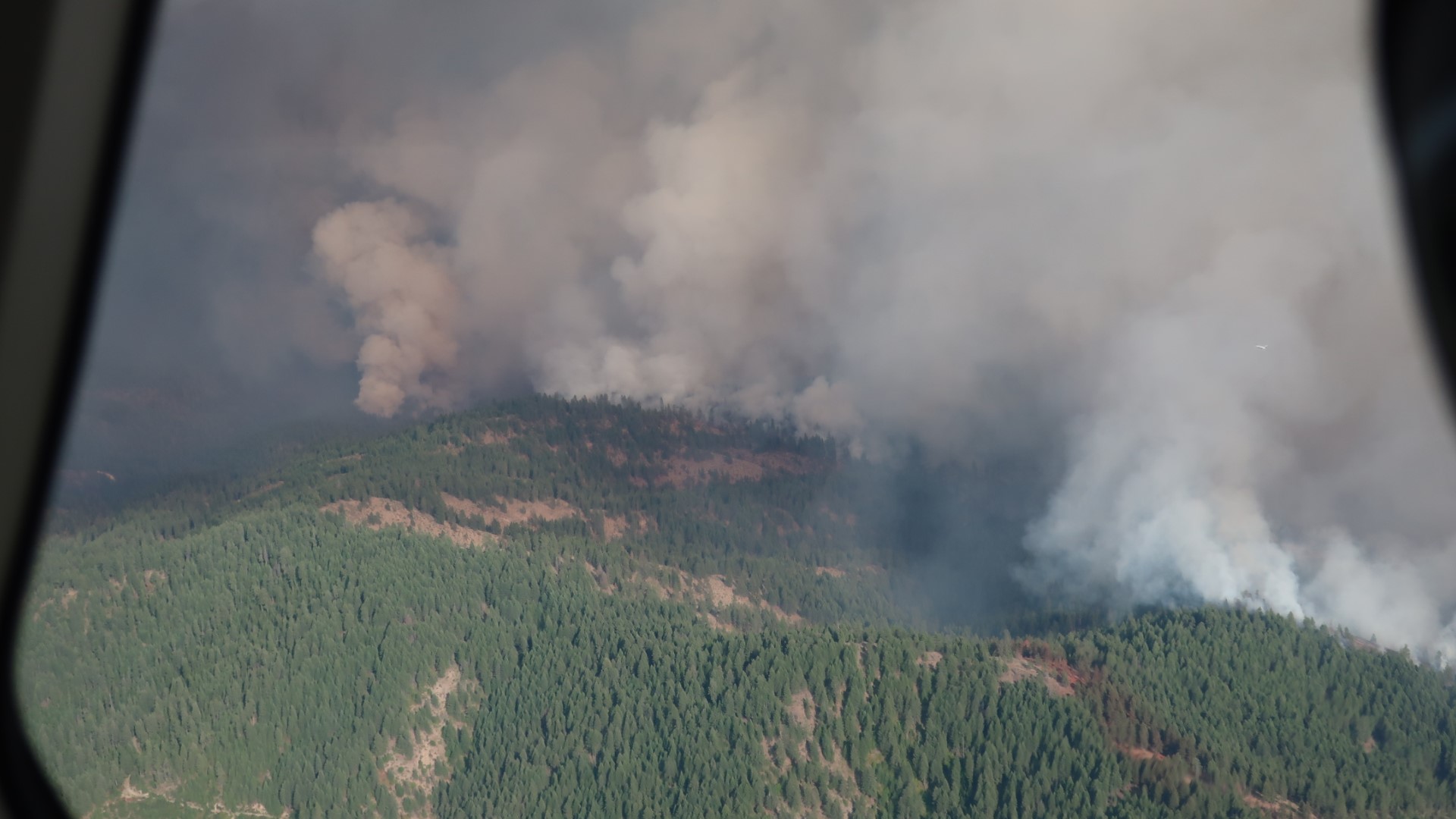 Williams Flats Fire on Colville Reservation still burning, but fully ...