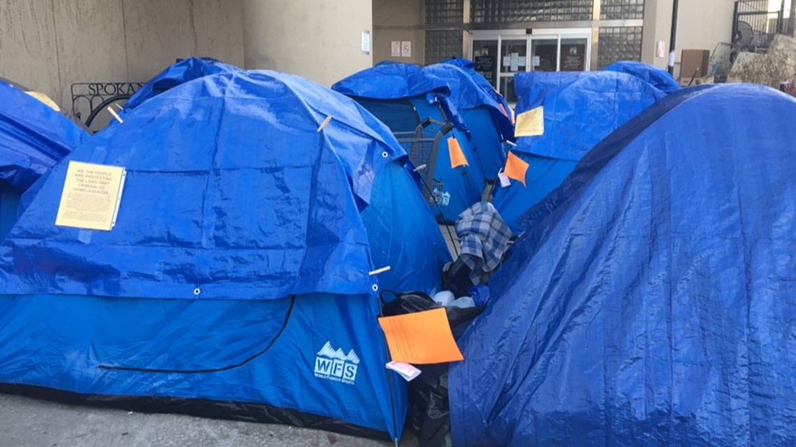 Lawsuit filed over City of Spokane's response to Camp Hope | krem.com