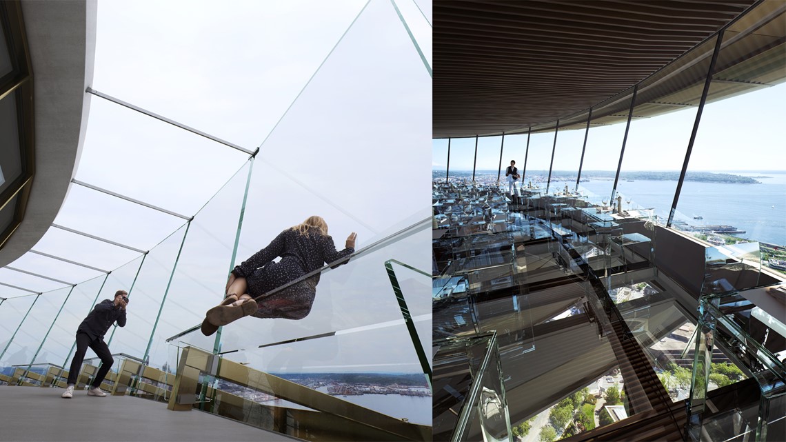 GeekWire: Images show Space Needle’s remodeled glass floor will be 500 ...