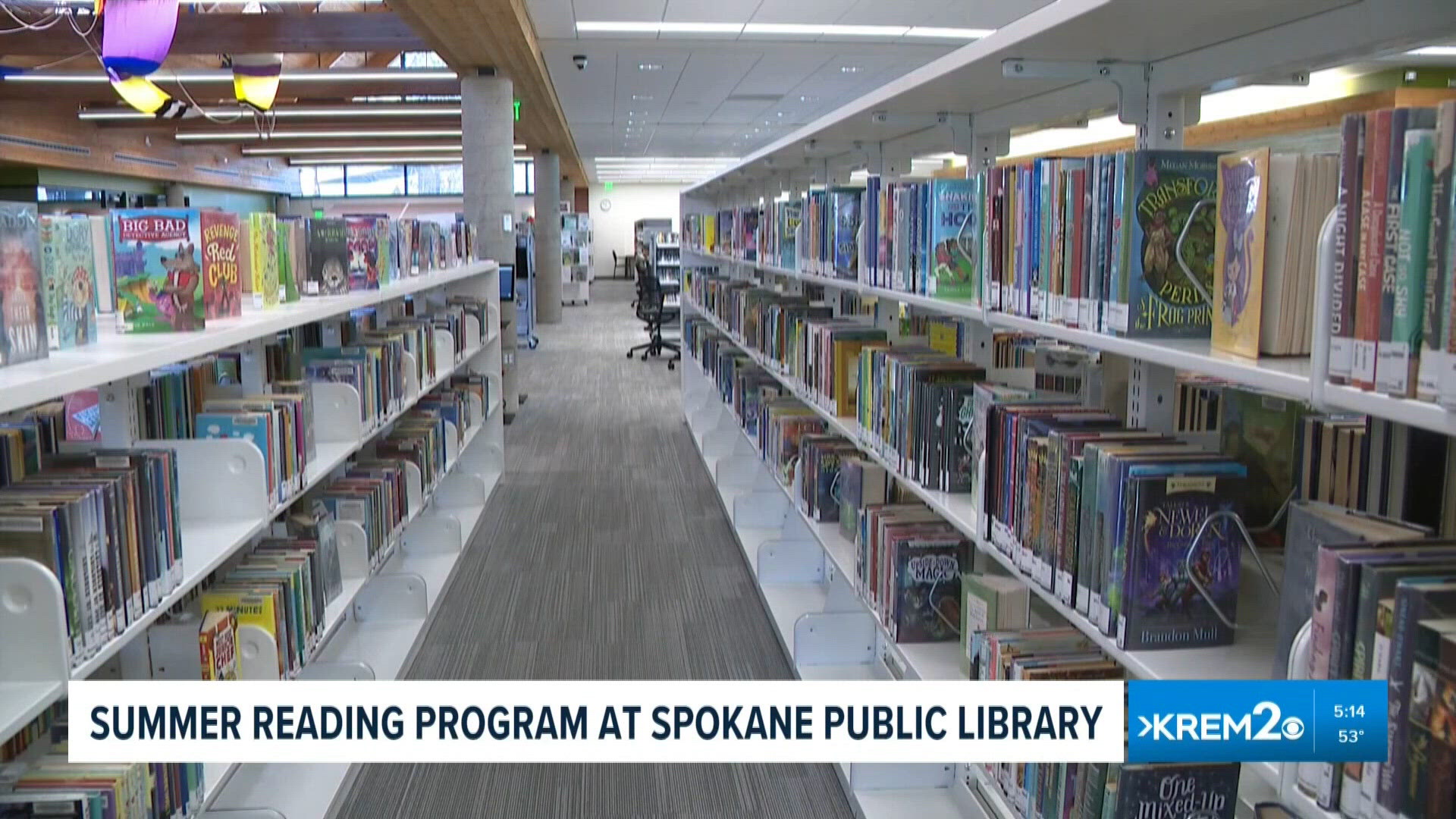 Summer reading program available at Spokane Public Library | krem.com