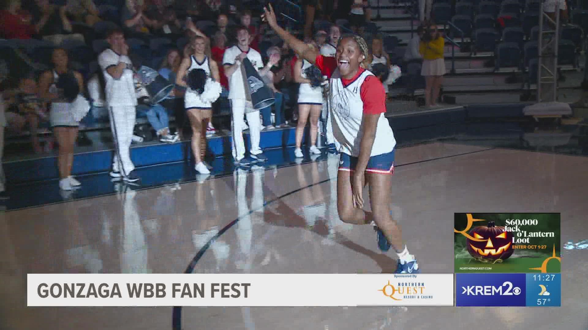 2022 Gonzaga Women's Basketball Fan Fest | krem.com