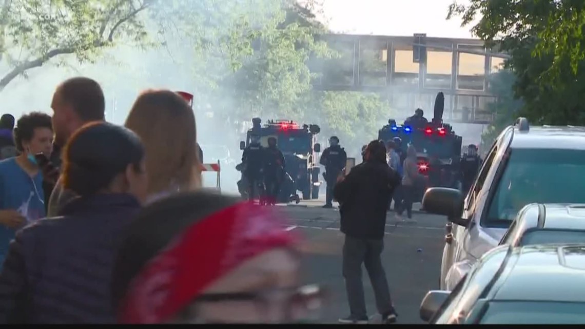 Man who lit molotov cocktail arrested at Spokane protests, along with ...