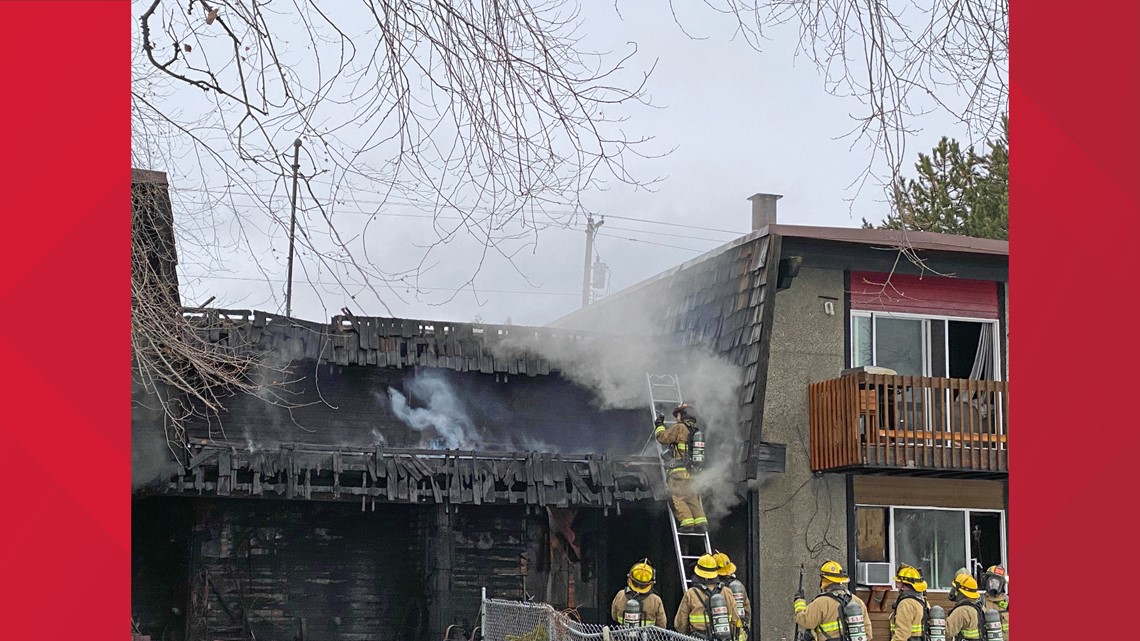 Five people, two pets safely escape fire at Spokane Valley duplex ...
