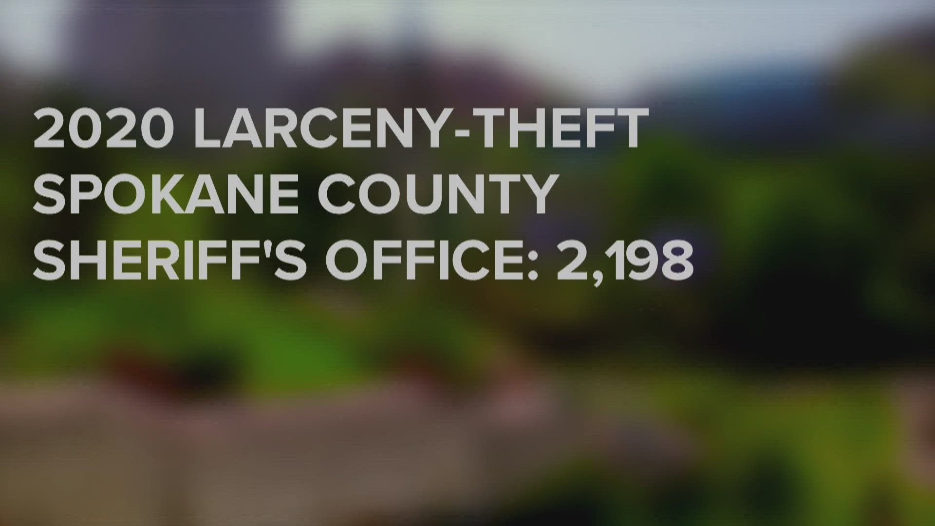Property crime decreasing within Spokane County and nationwide ...