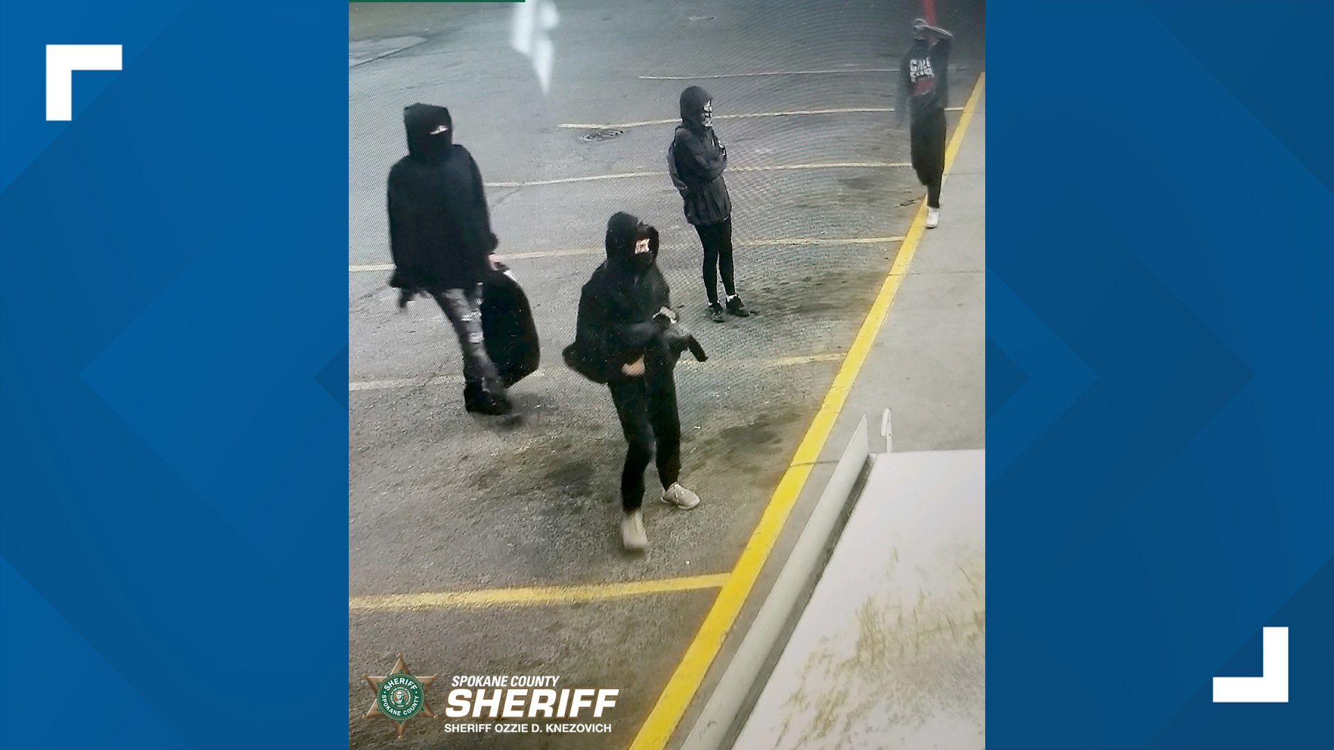 3 Out Of The 4 Chattaroy Quick Stop Burglary Suspects Arrested