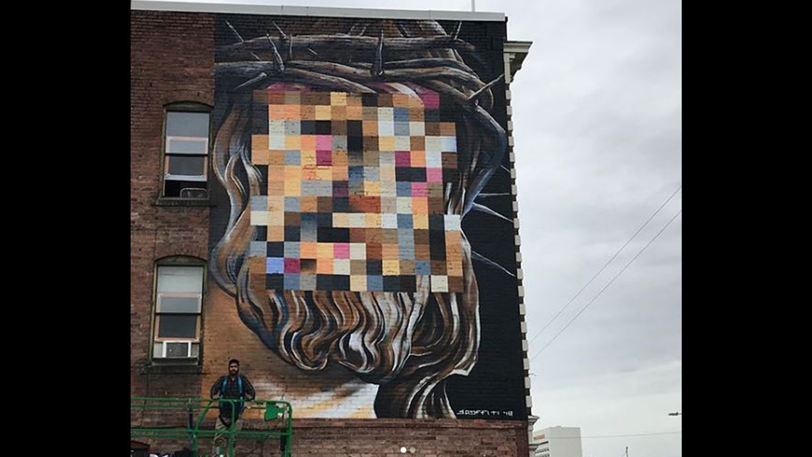 ‘American Jesus’ mural in downtown Spokane turns heads | krem.com