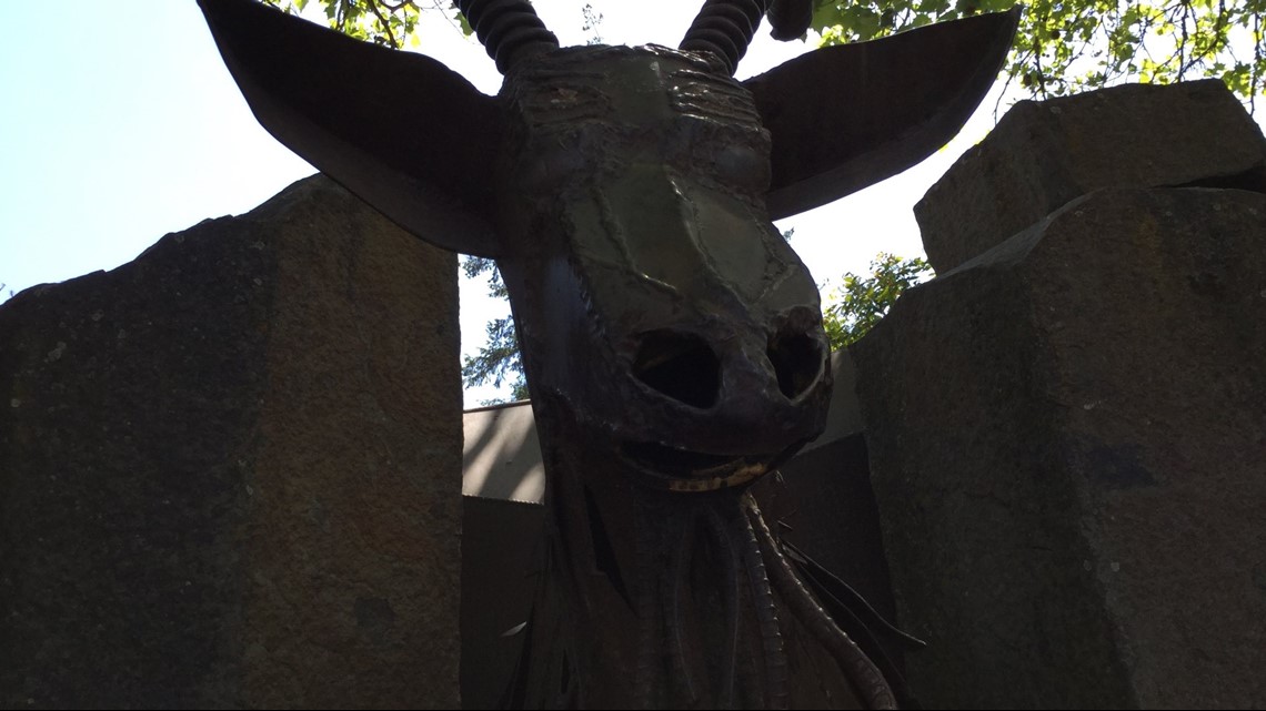 Beloved garbage goat in Riverfront Park upset dairy farmers back in ...
