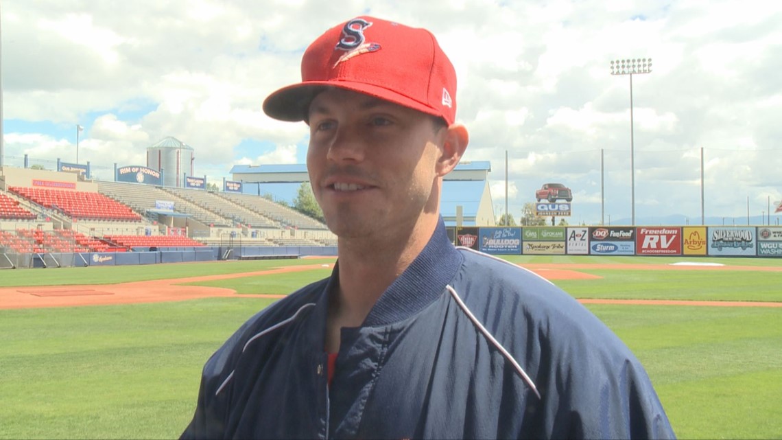 Bolinger returns to Spokane to reinvent baseball career | krem.com