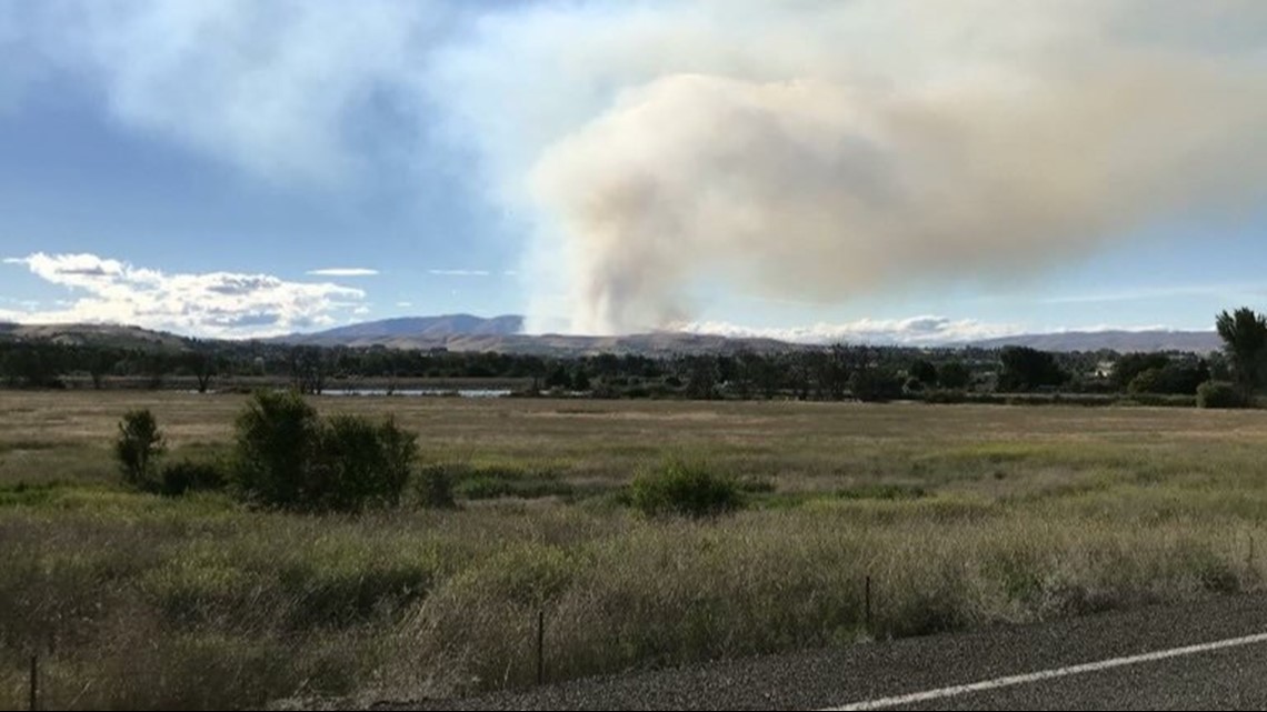 Conrad Fire burns over 5,300 acres; 85% contained | krem.com