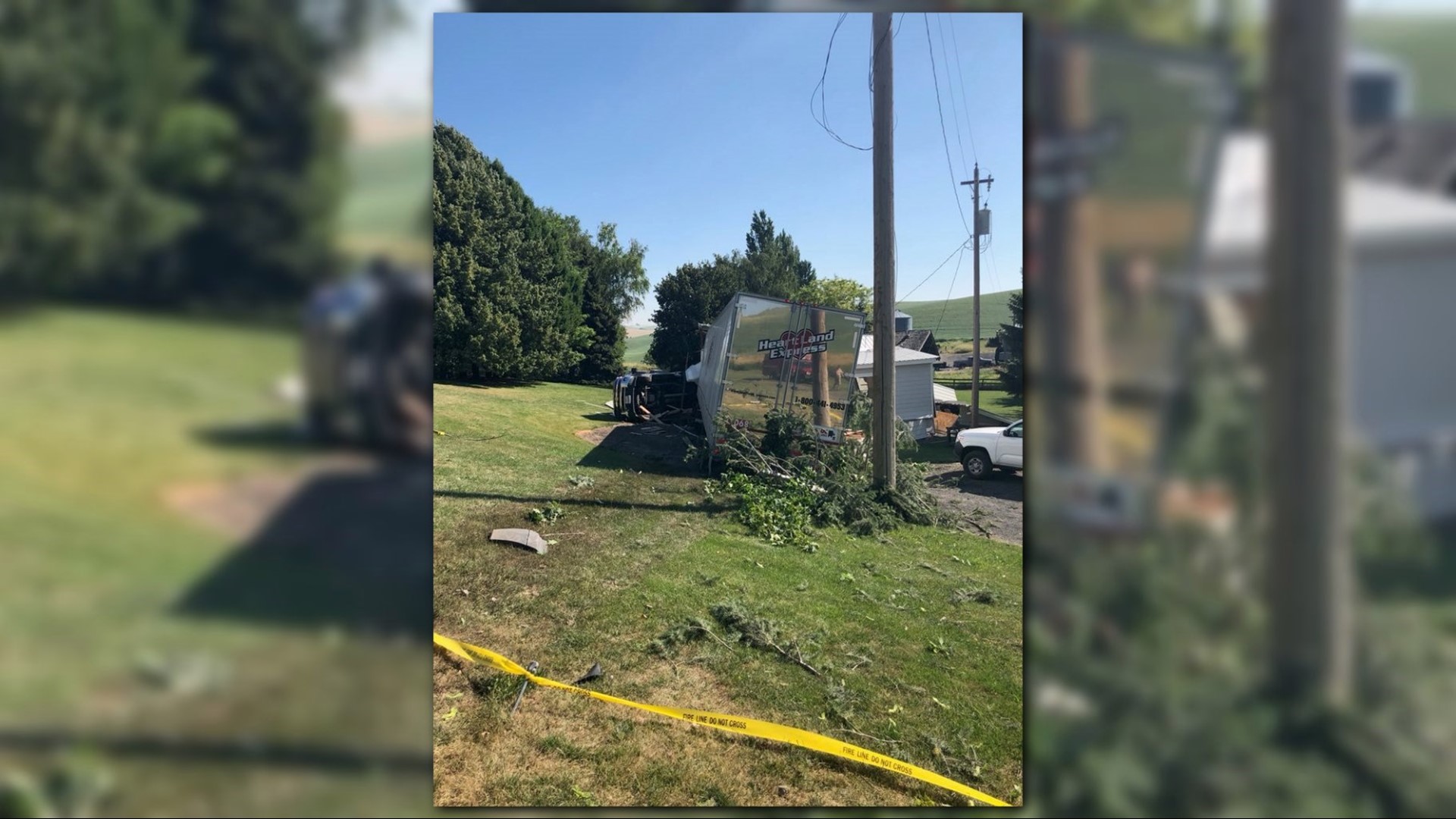 WSP: Driver of semi-truck may have fallen asleep before crashing into ...