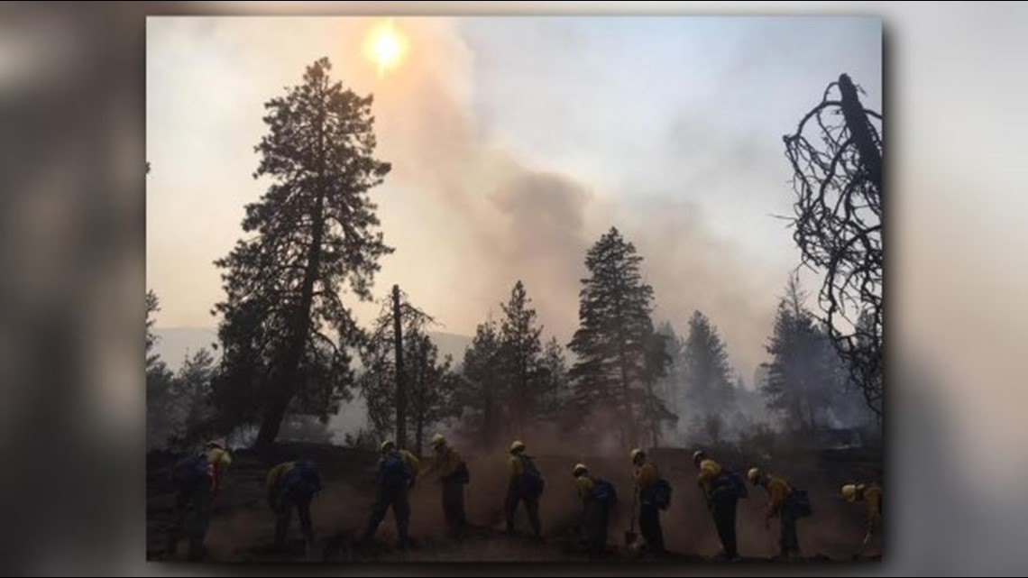 Wildfires still burning in Washington | krem.com