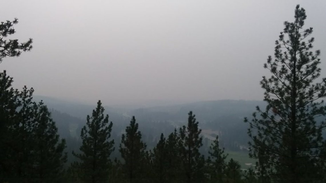 Spokane is getting hit hard with wildfire smoke and here's why | krem.com
