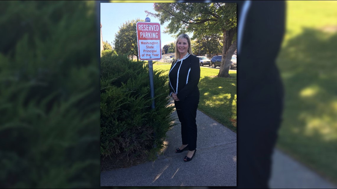 Washington's Elementary School Principal of the Year leads by example ...